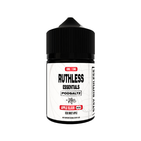 Apple Elixir On Ice Ruthless Essentials Salts 60mL