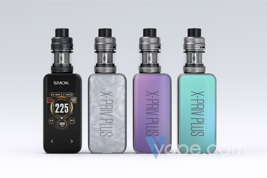 SMOK X-Priv Plus Starter Kit Review – Power, Clouds & Style Combined